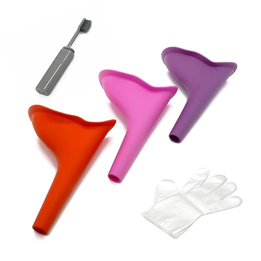 Portable Urinal Female Urination Equipment Urinate Sanitary Toilet Kit ...