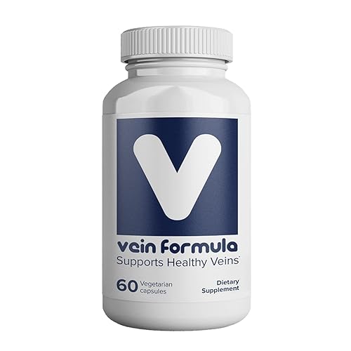 Vein Formula, Blood Circulation and Leg Vein Supplement, 60 Capsules ...