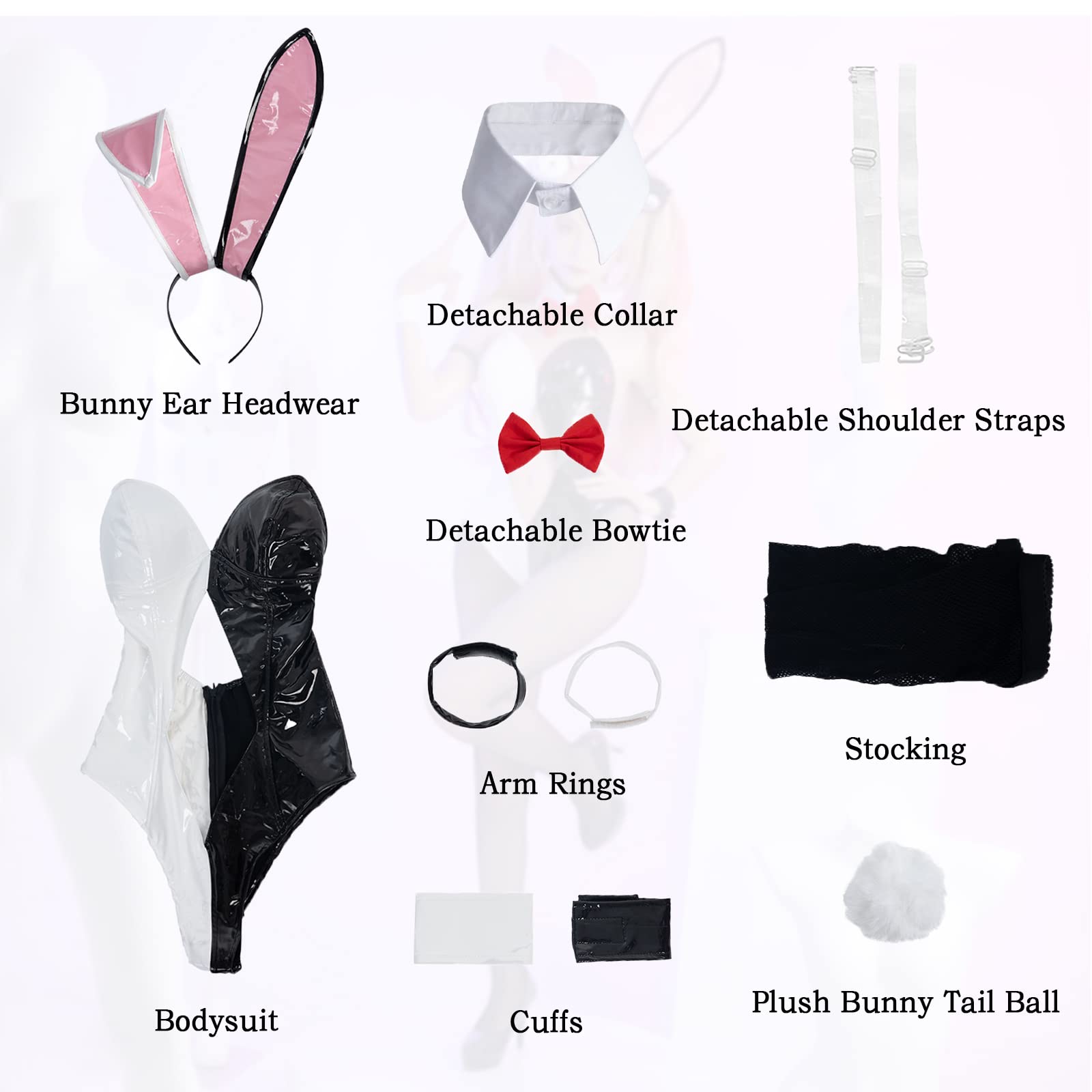 Mua LSYYSKB Women Bunny Cosplay Costume, Girl Senpai Outfit Mai San ...