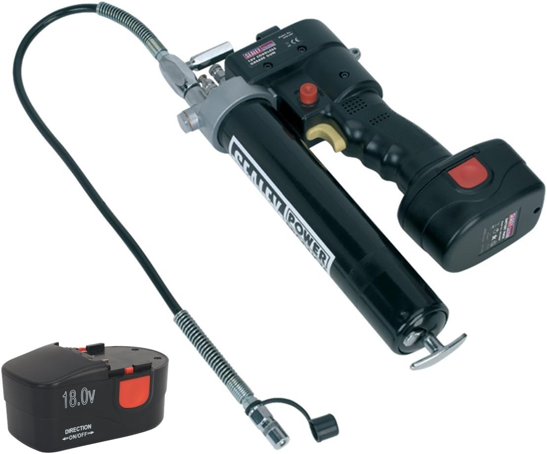 Cordless Grease Gun 18V Volt With x2 Batteries: Amazon.co.uk: DIY & Tools