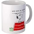 Amazon.com: CafePress Crabby Snoopy Mug 11 oz (325 ml) Ceramic Coffee ...