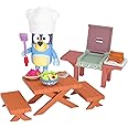 Amazon.com: Bluey Dad Backyard BBQ - Bandit 2.5" Figure with Backyard ...