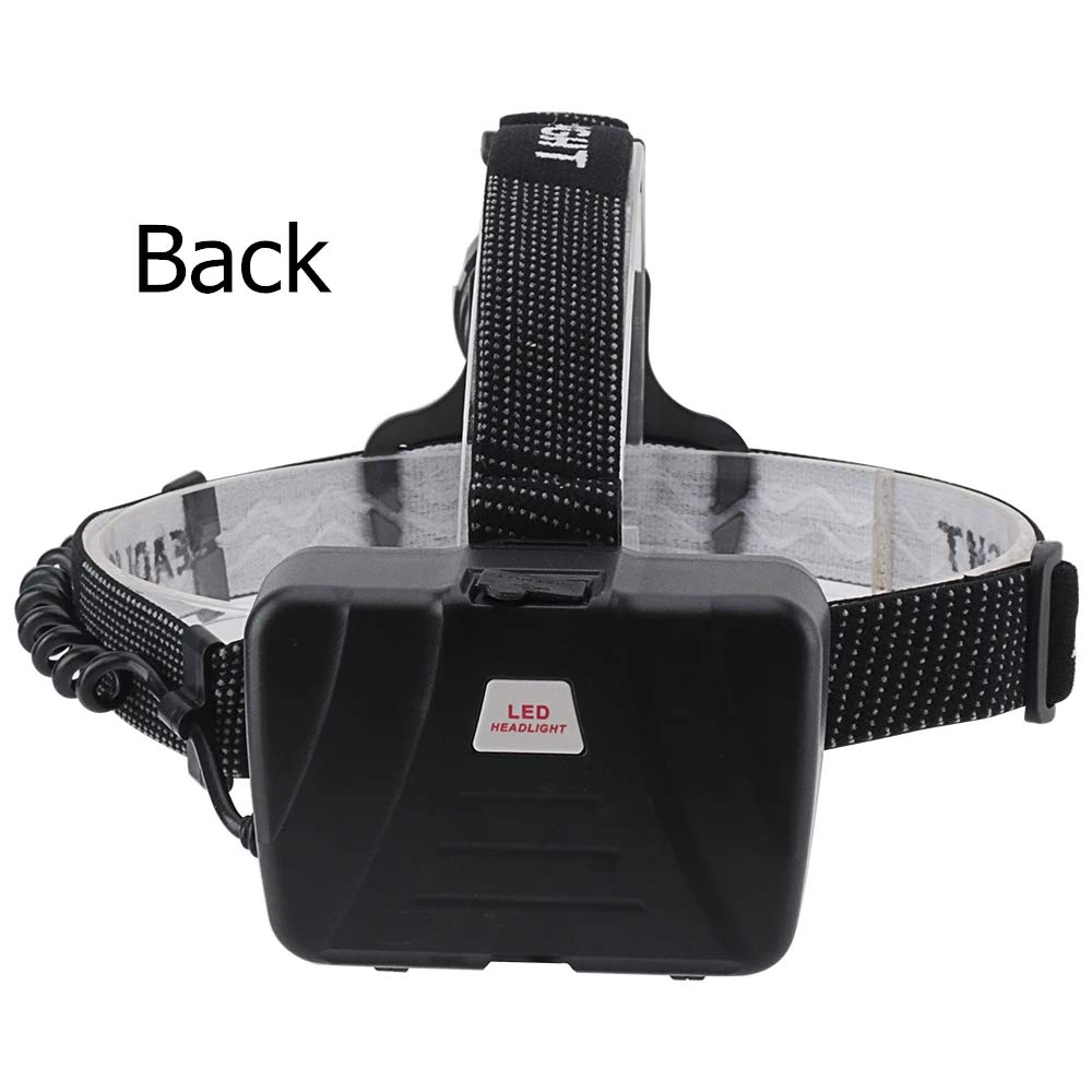 LED Stirnlampe XHP70 Wiederaufladbare USB-3 Modi 8000 Lumen ...