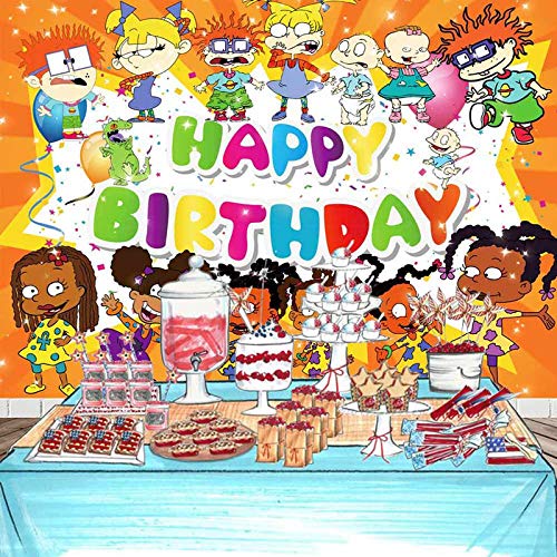 Buy Rugrats Backdrop Rugrats Go Wild Party Supplies Banner Photography ...