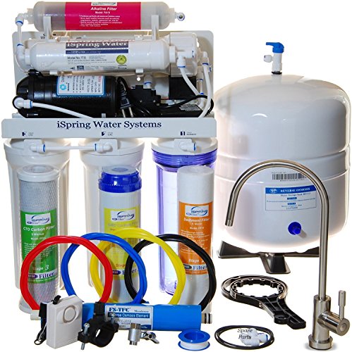 iSpring RCC7P-AK 6-Stage Maximum Performance Reverse Osmosis Drinking ...