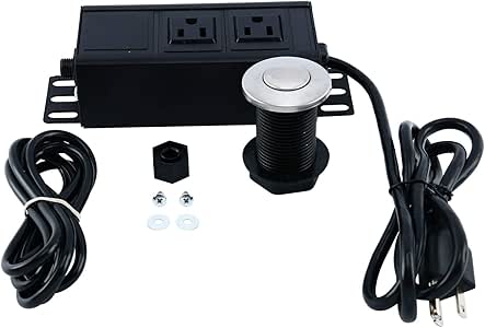 Homend Sink Garbage Disposal Air Switch, Dual Outlet Sink Top Air ...