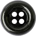 Amazon.com: Large Size Bold Black Buttons Pack of 40