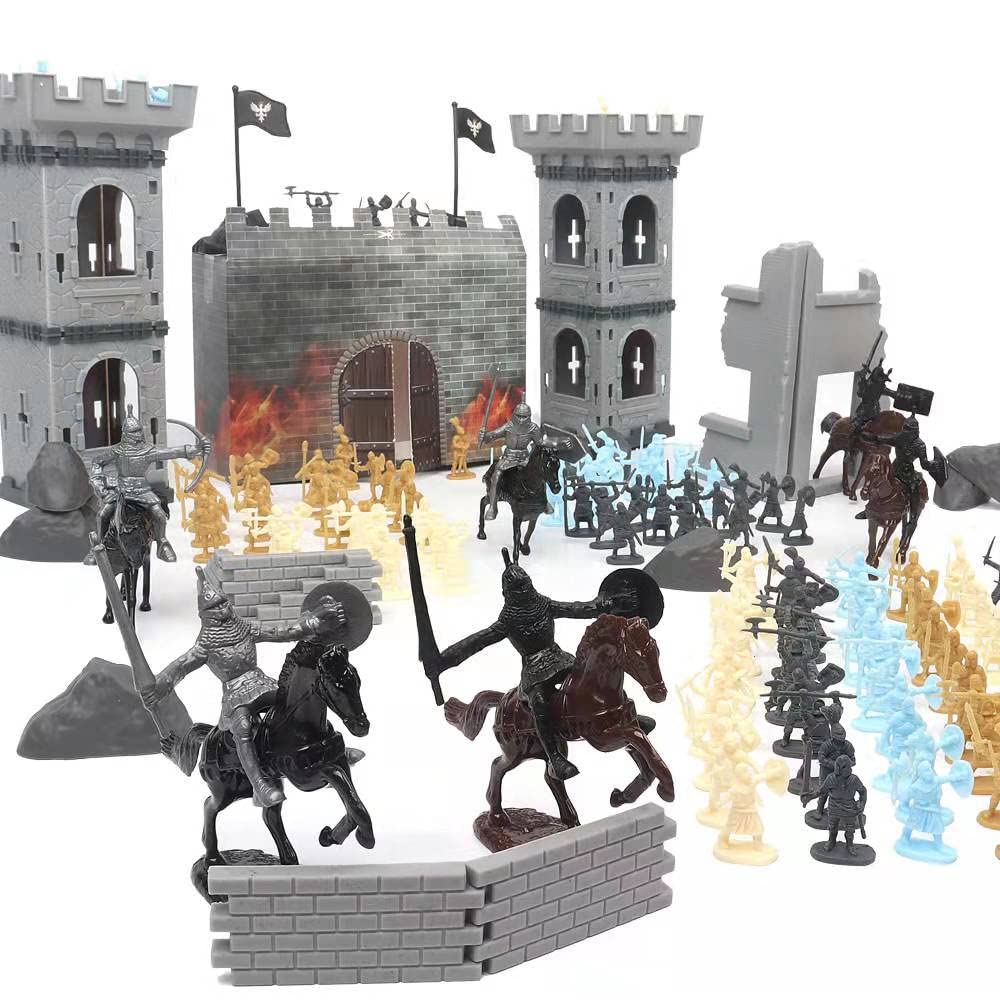 Mua 254pcs/set Medieval Castle Knights Toy Soldier - Army Figures ...