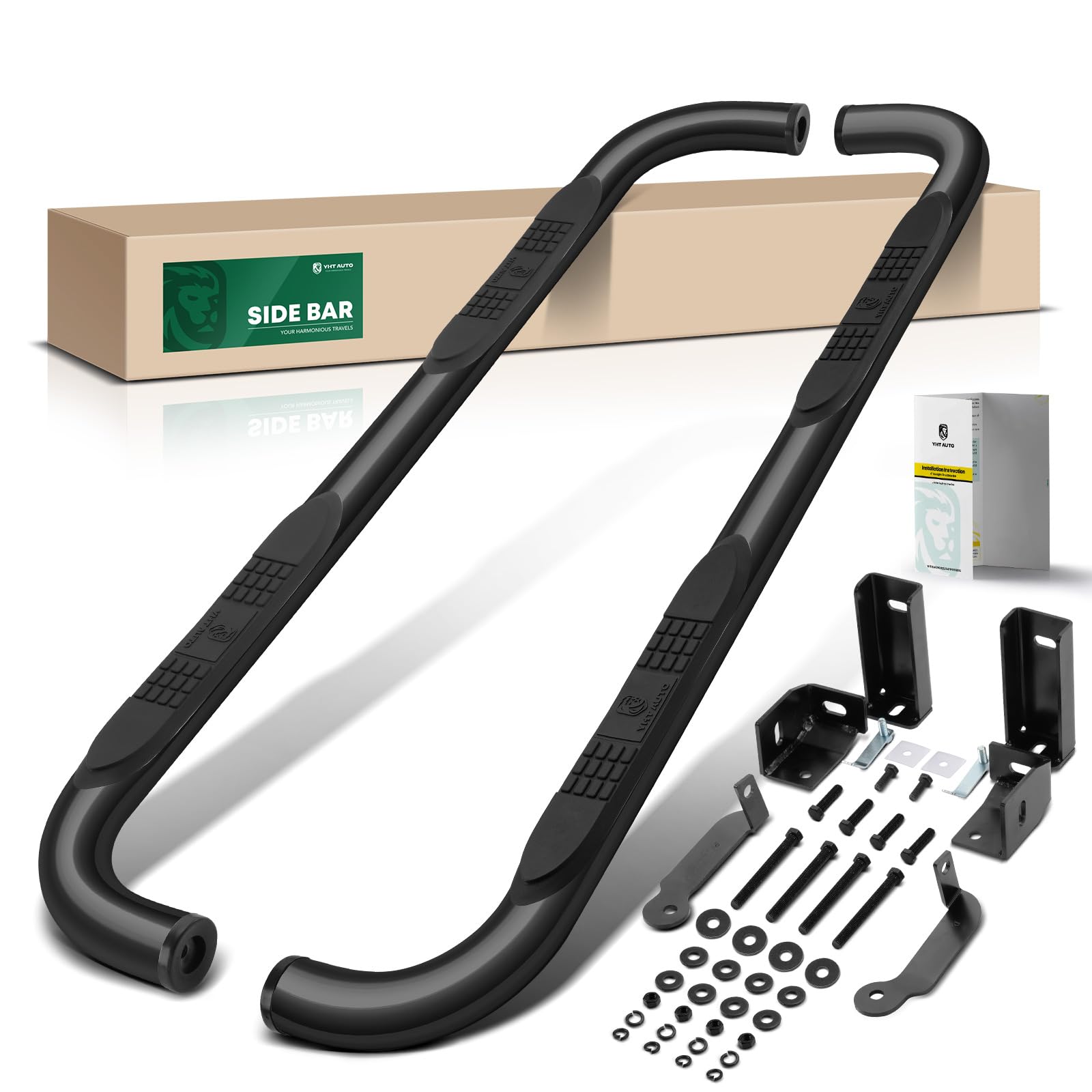 YHTAUTO 3 Inch Running Boards Side Step Bars Fit for Chevy Tahoe & GMC ...