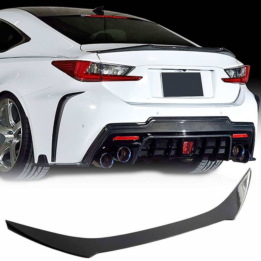 Mua RCF Carbon Fiber Rear Trunk Spoiler and for Lexus RCF Base Double ...