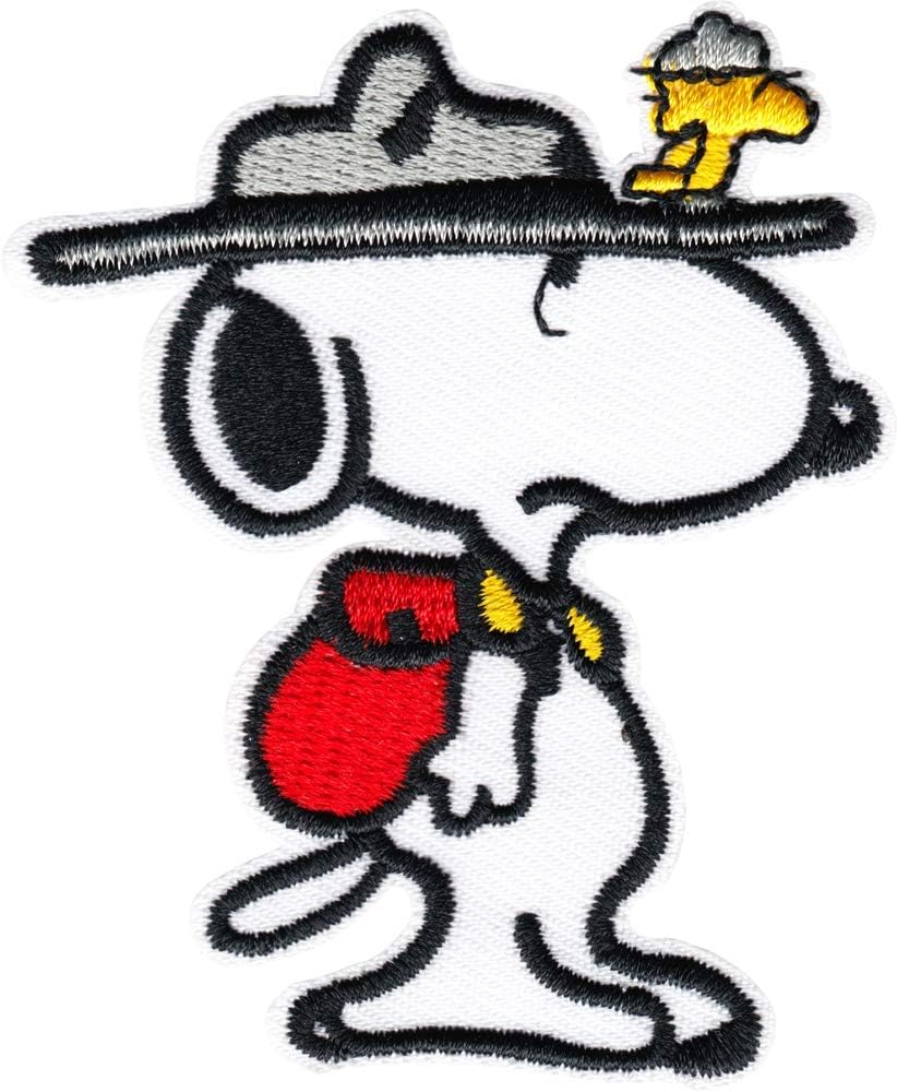 Amazon.de: Park Ranger Snoopy mit Woodstock – bestickter Aufnäher zum ...