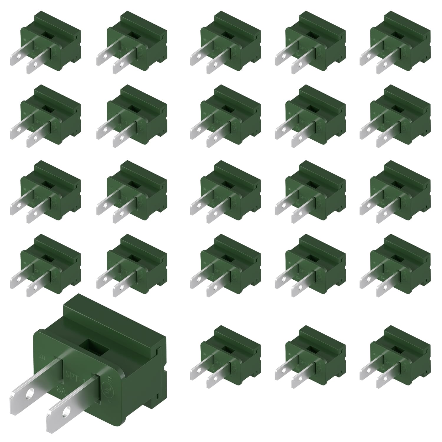 Muelnmey 24 PCS Electrical Male Plug,Vimpire Plug Gilbert Plugs for ...