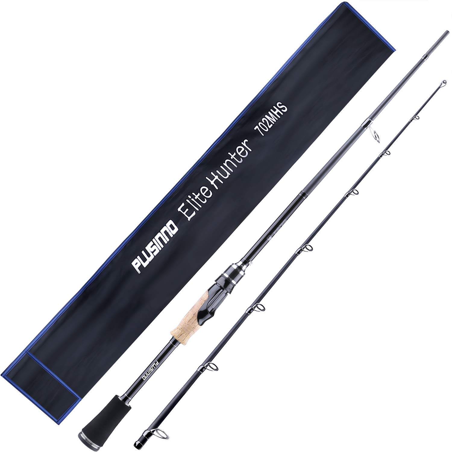 Buy PLUSINNO Elite Hunter 7FT Fishing Rod, IM 6 Graphite Spinning Rod ...