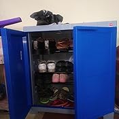 Cello Novelty Compact Shoe Rack (Blue and Grey)(25 x 24 x 15Inches ...