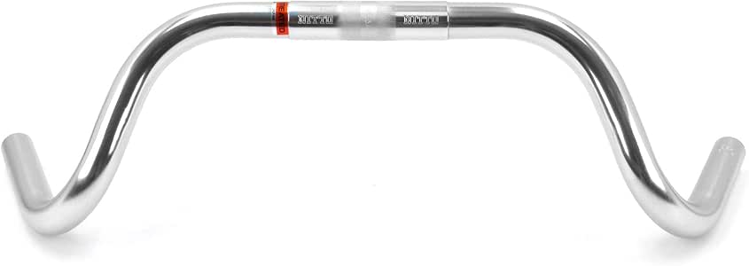 Amazon.com : Nitto RM-3 Dirt Drop 58cm Bicycle Handlebar 25.4mm Silver ...