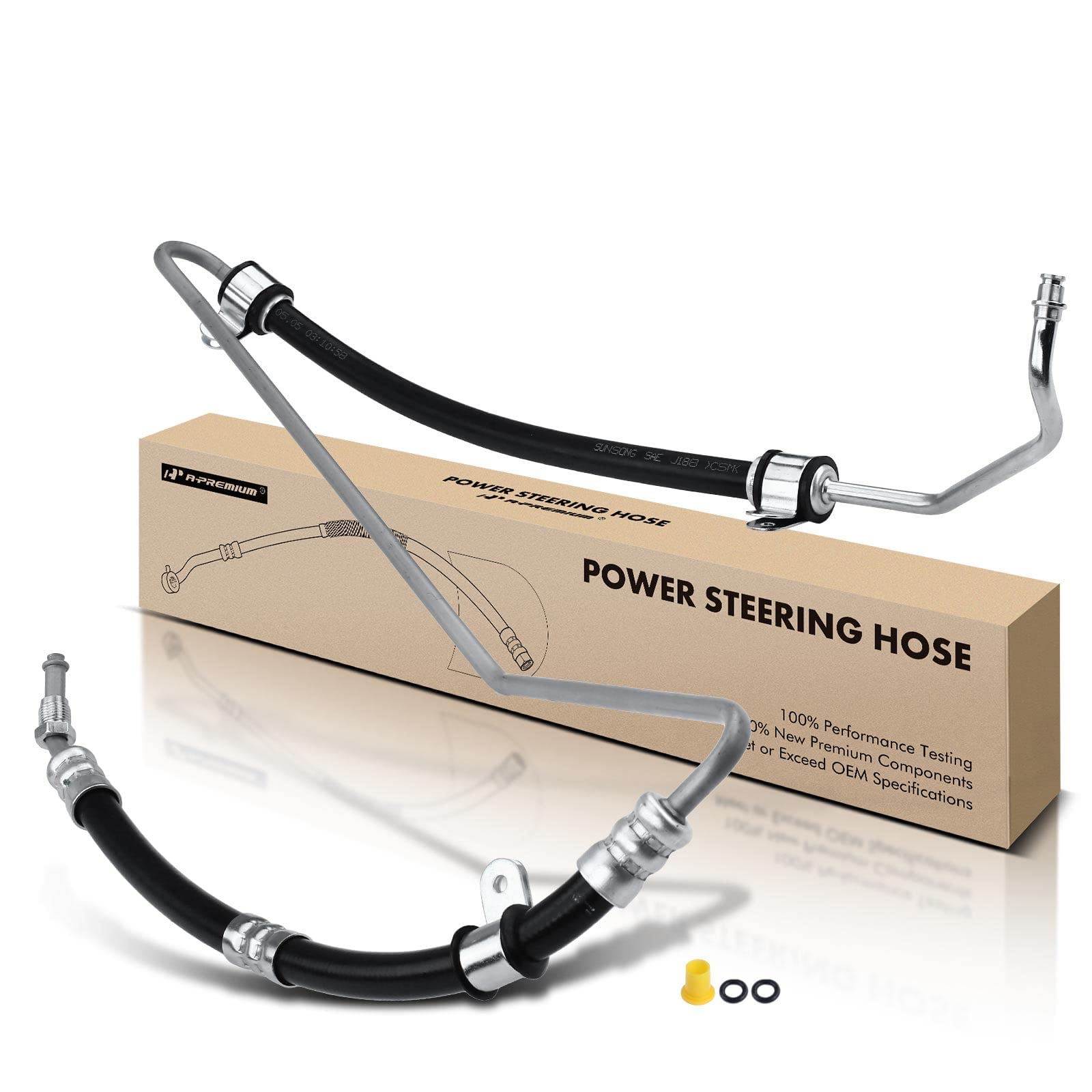 A-Premium Power Steering Pressure Hose Line Assembly Compatible with ...