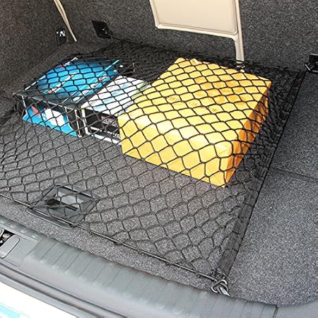 Amazon.com: JessicaAlba Floor Trunk Cargo Net for Ford Edge Escape ...