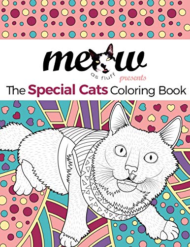 Amazon.com: Meow As Fluff: The Special Cats Coloring Book ...