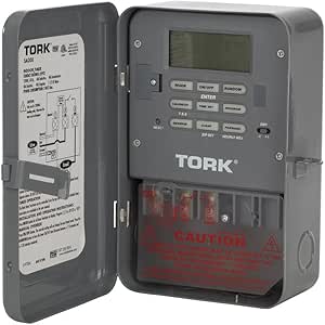 TORK SA300 40 Amp 120-Volt Single-Pole Zip Set Industrial Timer - Wall ...