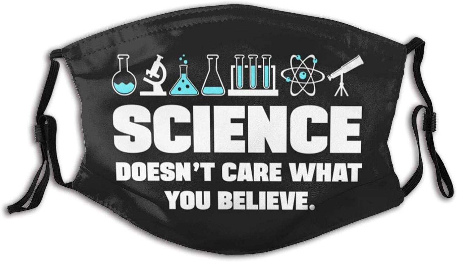 Science Masks- Reusable Adjustable Dust-Proof 10 PCS Black at Amazon ...