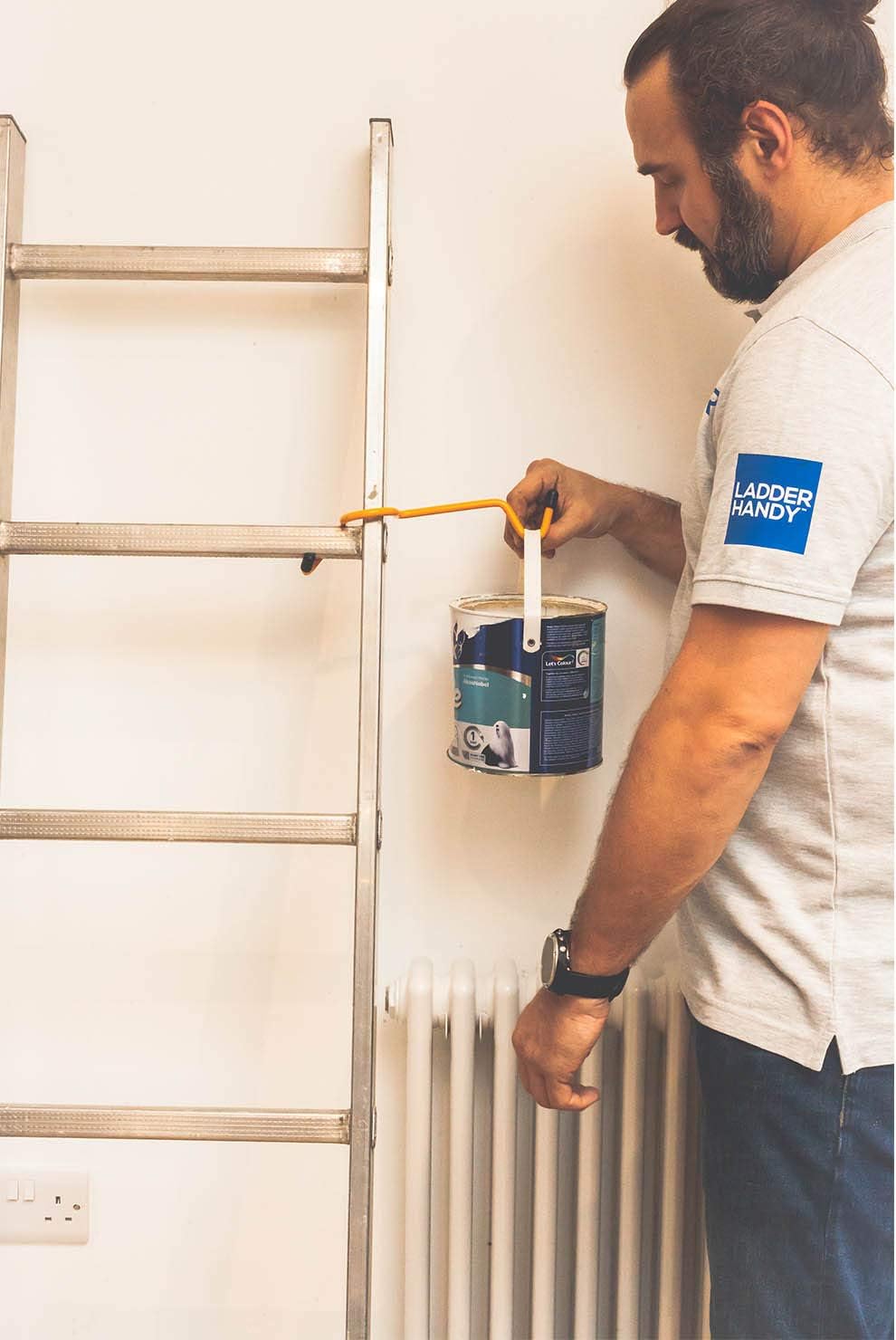 Ladder Handy Ladder Bucket Hooks Premium Ladder Accessory 12Kg Total ...