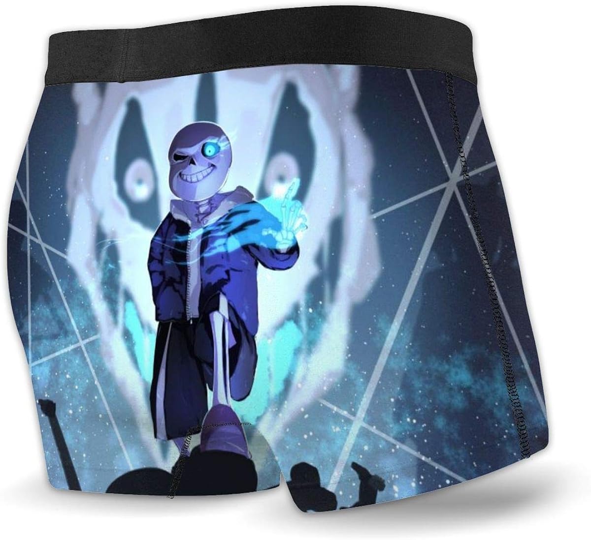 dfgfgm4jg Anime Undertale Sans Homme Boxer Microfibre Soft Stretch ...