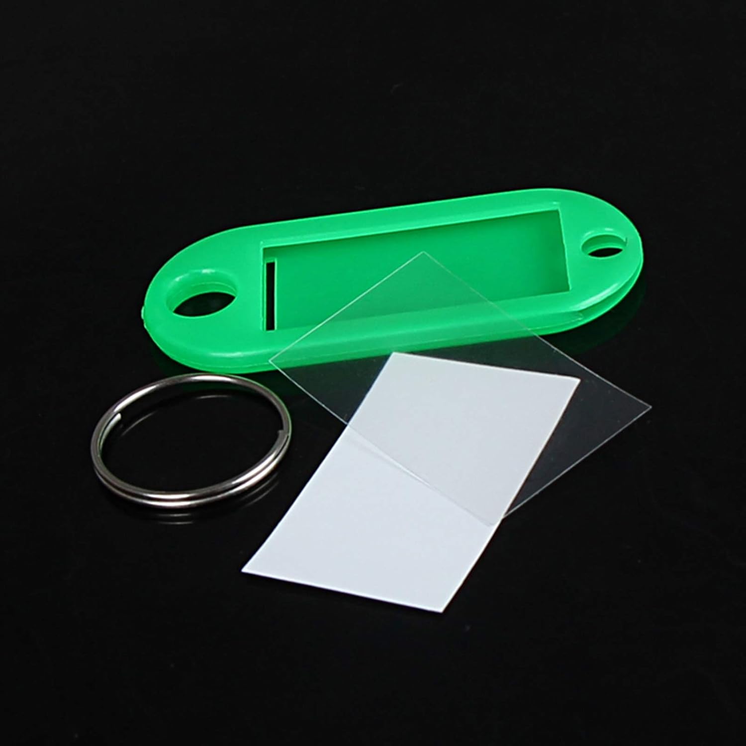 50 PCS Key Tags,key Fobs Labels Key Rings Name Tags Key Label Tags with ...