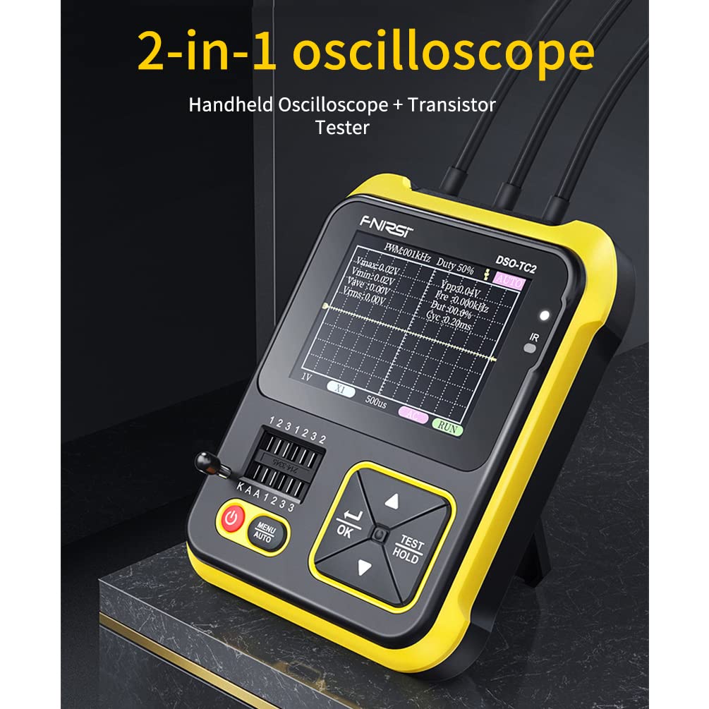 Mua 2 in 1 Handheld Oscilloscope Transistor Tester 2.4" Colorful ...
