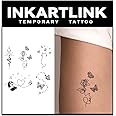 Amazon.com : INKARTLINK Tattoo Tech, 2 Sheets Extra-Large Semi Permanent Tattoo, Adult Art ...