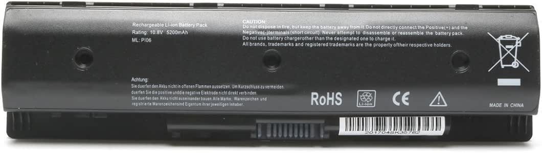 Amazon.com: LQM PI06 PI09 Laptop Battery for HP 710416-001 710417-001 ...