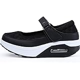 Women's Comfort Working Nurse Shoes Adjustable Breathable Wedges Slip ...