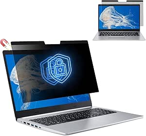 15.6 Inch Laptop Privacy Screen Protector for 16:9 Widescreen Display ...