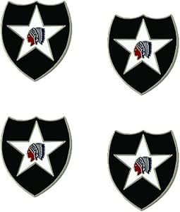 Amazon.com: MilitaryBest 2nd Infantry Division Lapel Pin 4 Pack: Automotive