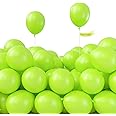 Amazon.com: PartyWoo Lime Green Balloons, 50 pcs 12 Inch Lime Balloons, Yellowish Green Balloons ...