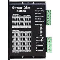 Amazon.com: CNC Digital Stepper Driver DM556 Stepper Motor Controller 2-phase Stepper Motor ...