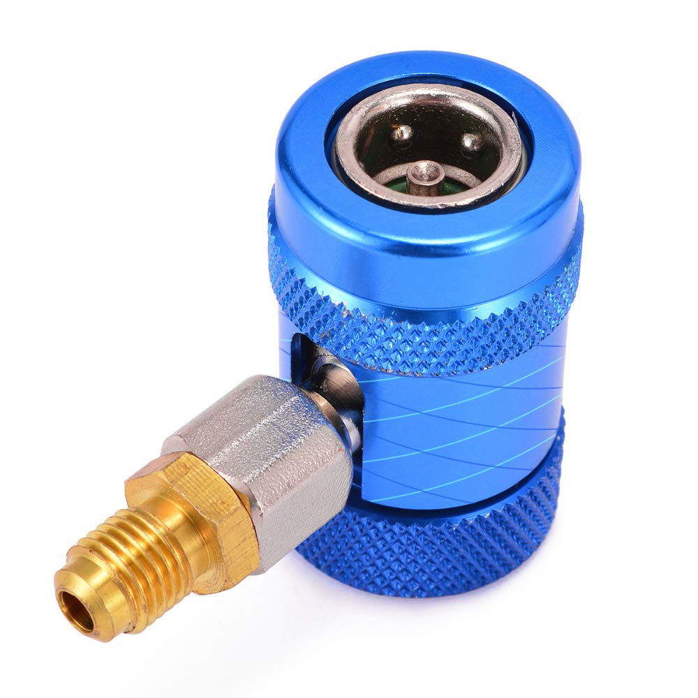 High & Low Pressure Set AC Charging Fittings Tasan Racing R1234yf Quick ...