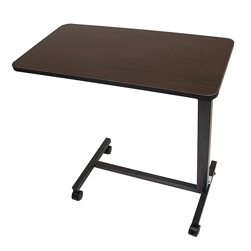Carex Hospital Bed Table and Overbed Table - Laptop Table for Recliner ...