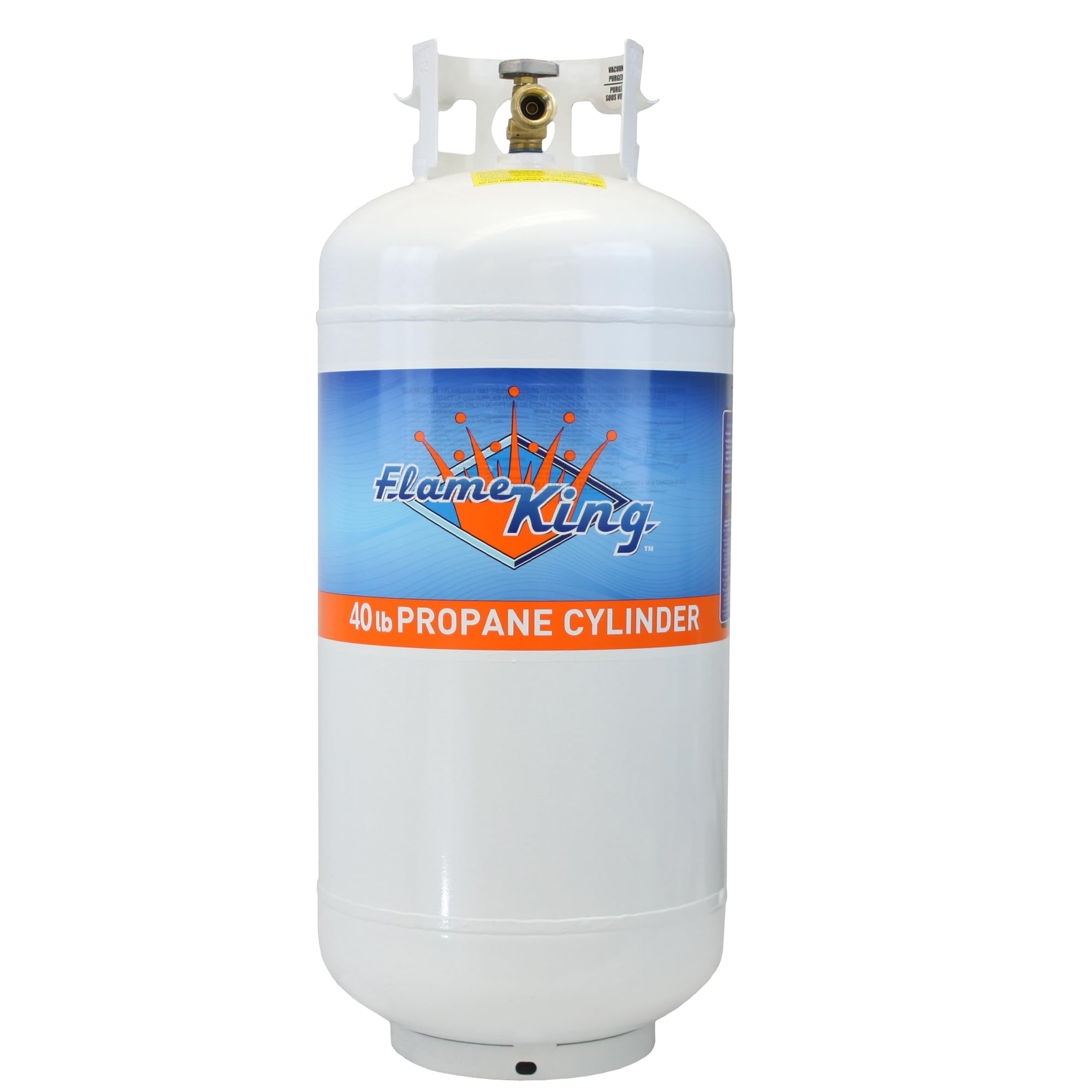 Flame King YSN401b 40 Pound Steel Propane Tank Cylinder with OPD Valve ...