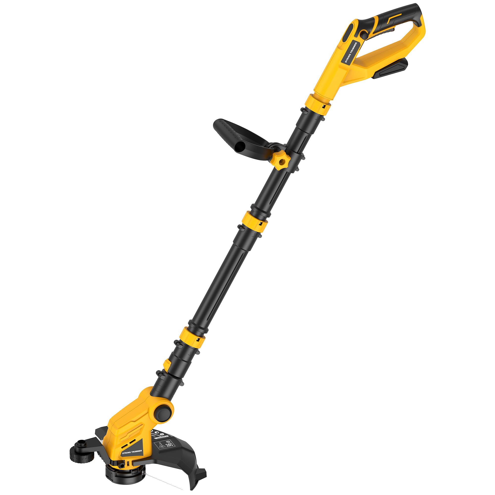 Houselife Cordless String Trimmer Compatible with Dewalt 20V Max ...