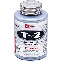 Amazon.com: Rectorseal 23631 1/4 Pint Brush Top T Plus 2 Pipe Thread Sealant : Industrial ...