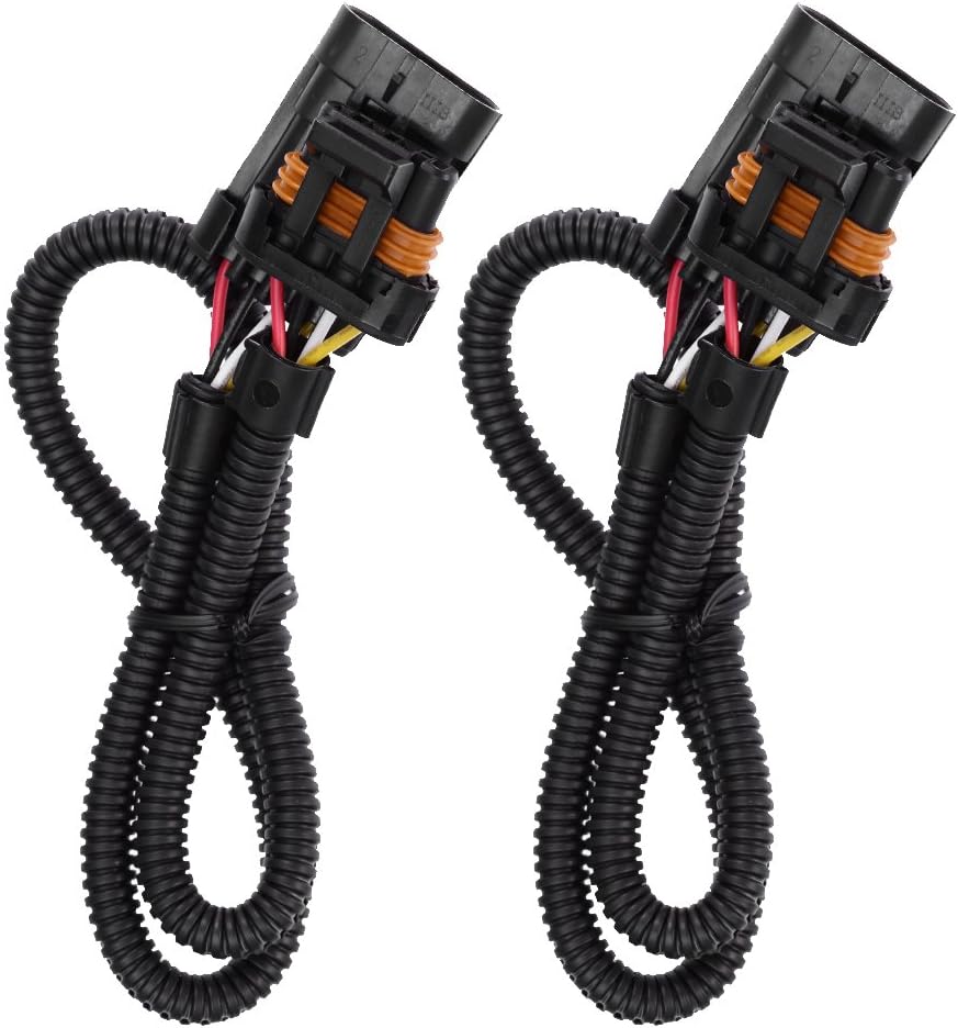 2Pcs 24 LT1 Oxygen O2 Sensor LS1 LS6 LT4 Header Extension Wire Harness ...