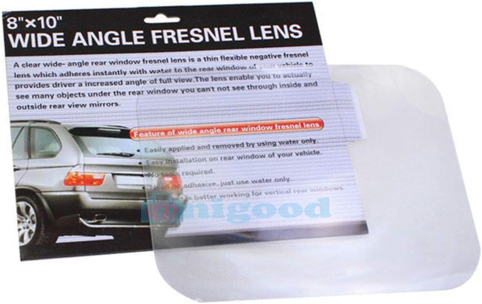 WIDE ANGLE CAR REAR WINDOW FRESNEL LENS VIEW OPTICAL 8″x10″ Reversing ...
