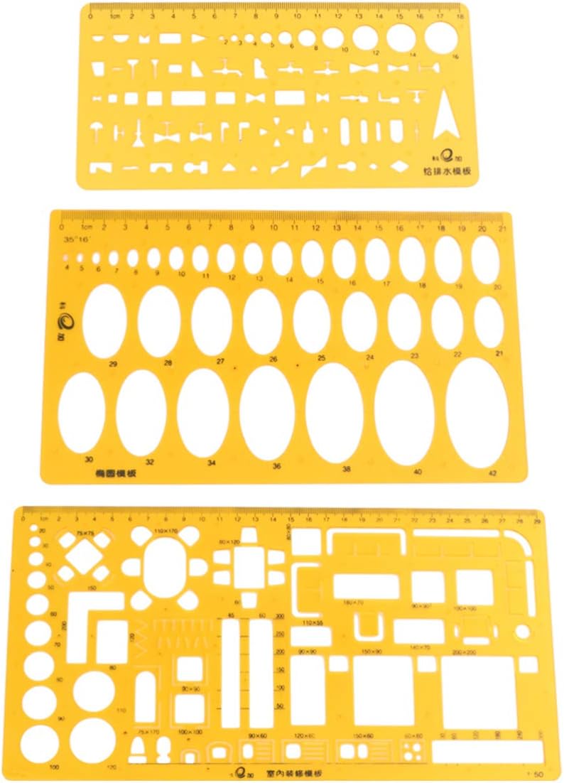 ULTECHNOVO Architectural Templates Kit – House Plan Interior Design ...
