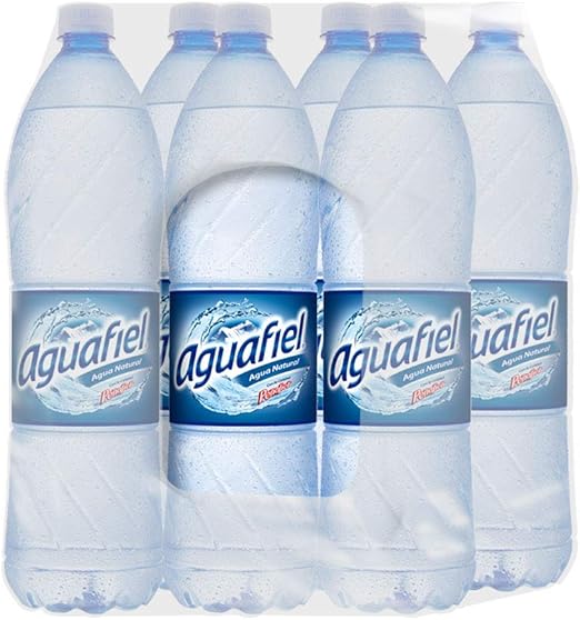 Aguafiel, Natural 1.5 L, Botella Pet, 6 Piezas: Amazon.com.mx