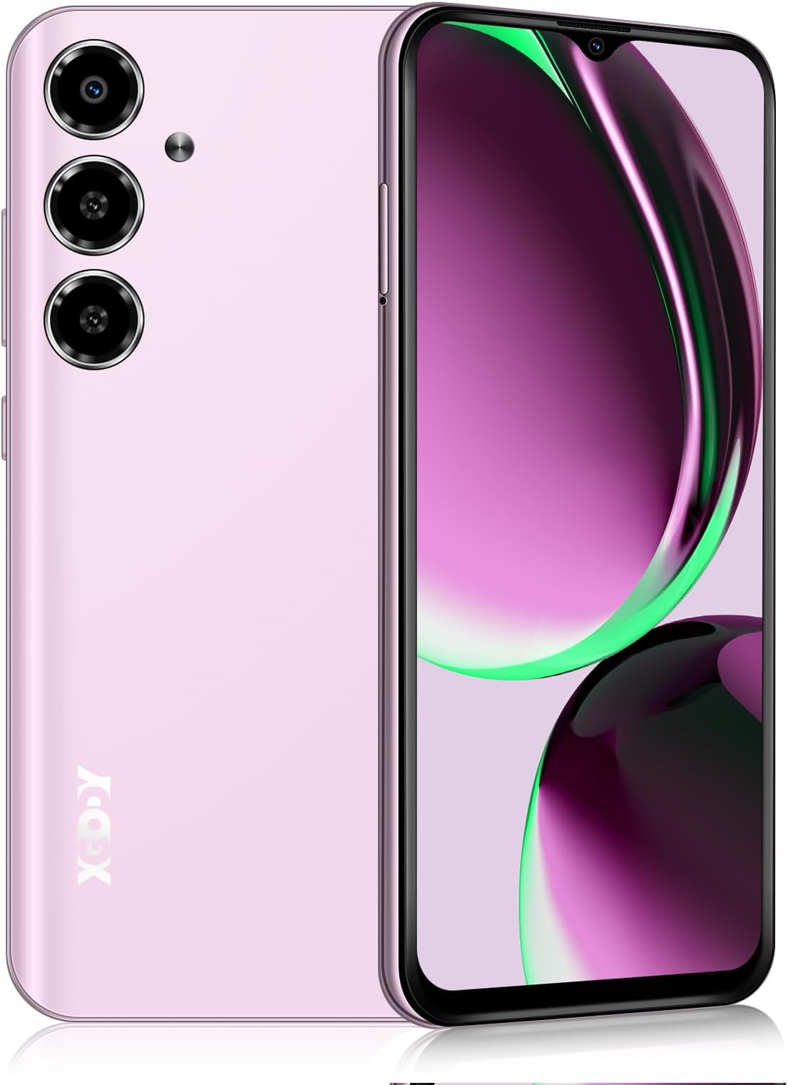 Xgody V50 Unlocked Android Phones, 4GB RAM + 64GB ROM, 6.55'' HD Incell ...