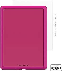 Amazon.com: All New, Made for Amazon, Clear Case in Raspberry with ...