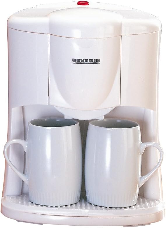 Severin Coffee Maker (1-2 cups) - white - KA 9213: Amazon.co.uk ...