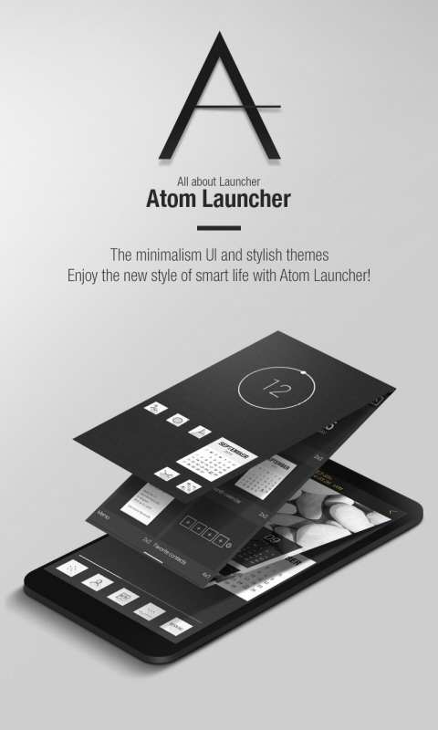 Atom Launcher:Amazon.co.jp:Appstore for Android