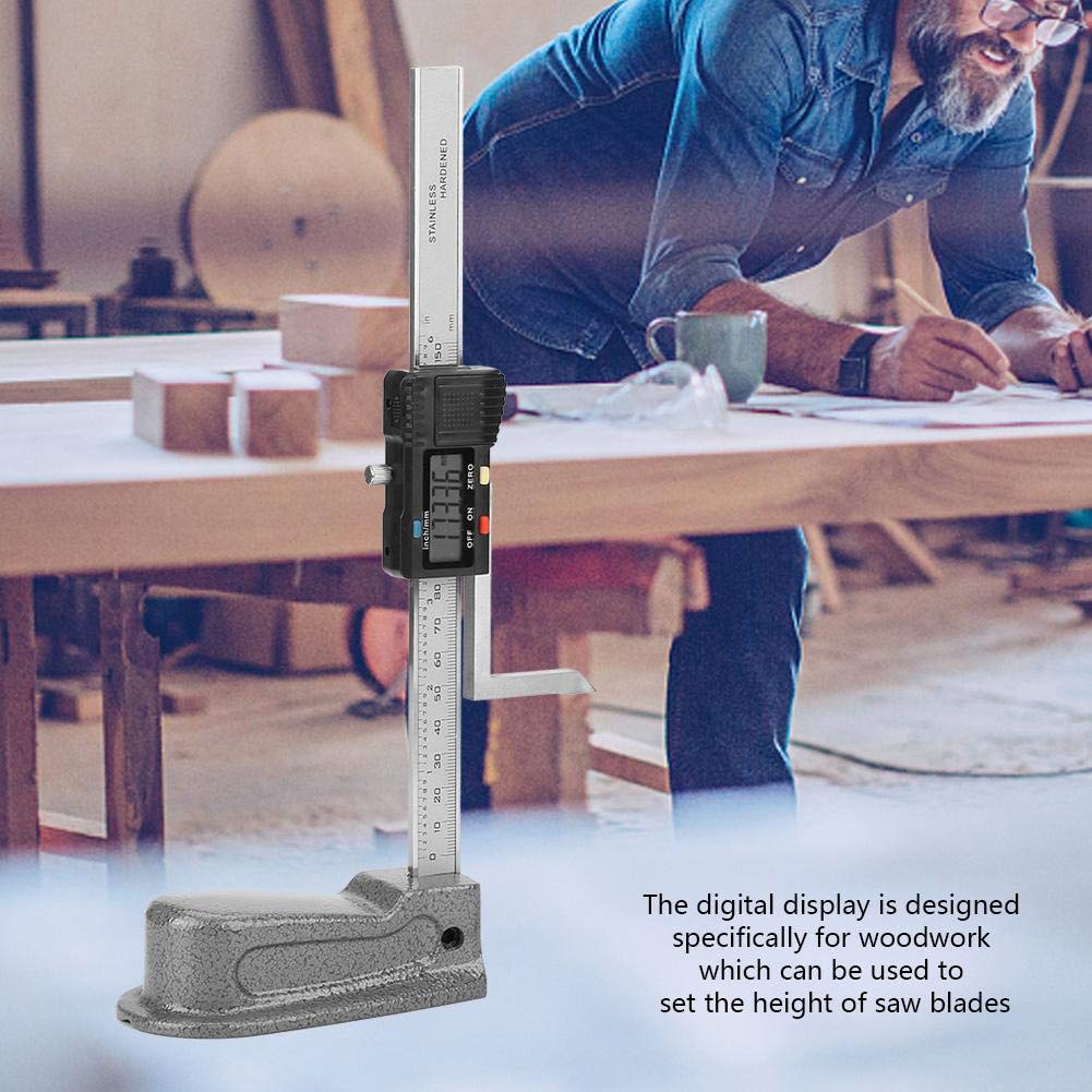 Digital Elevation Marker With Measuring Height 150mm, Magnetic Feet ...