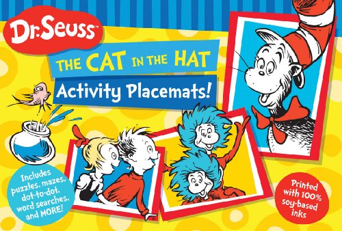 Dr. Seuss The Cat in the Hat Activity Placemats!: Includes puzzles ...